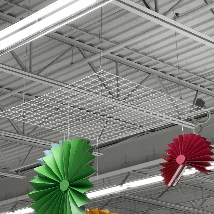 Ceiling Grid Merchandiser - Sightline Display