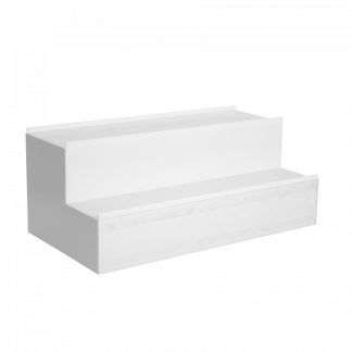 2-Tier Acrylic Display Shelf - Sightline Display