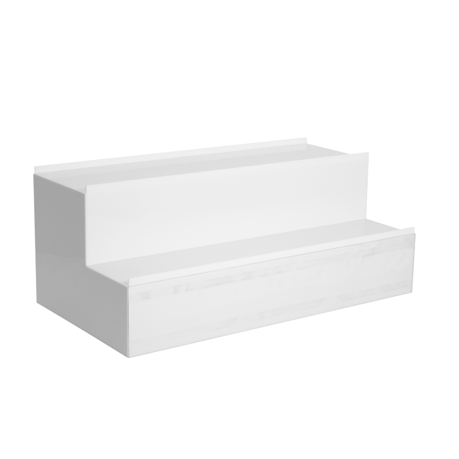 2-Tier Acrylic Display Shelf - Sightline Display