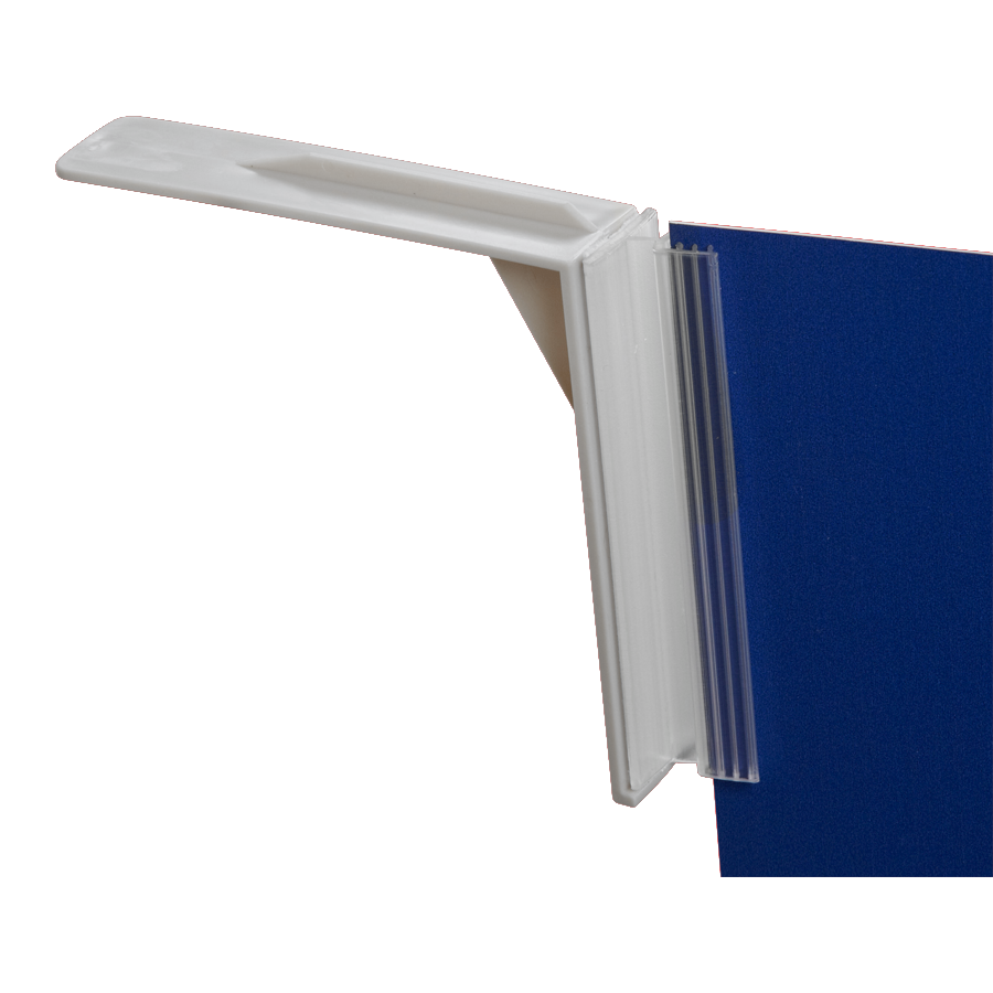 Plastic Shelf Top Flag Sign Holder - Sightline Display