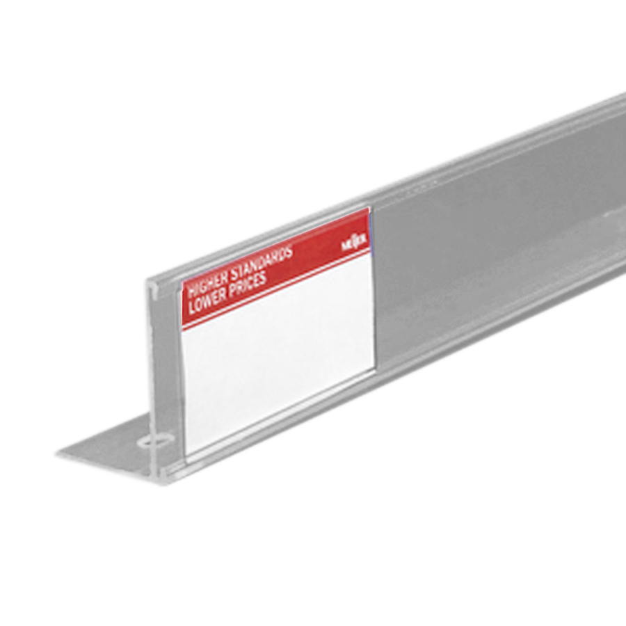 Combination Shelf Retainer and Sign Holder - Sightline Display