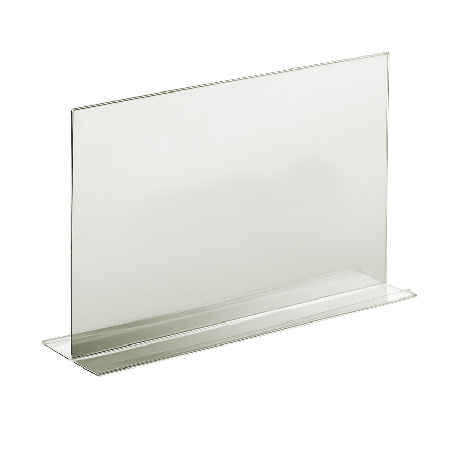 T-Frame Style Rigid Vinyl Sign Holder - Sightline Display