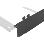 Lozier Upright C-Channel Brackets - Sightline Display